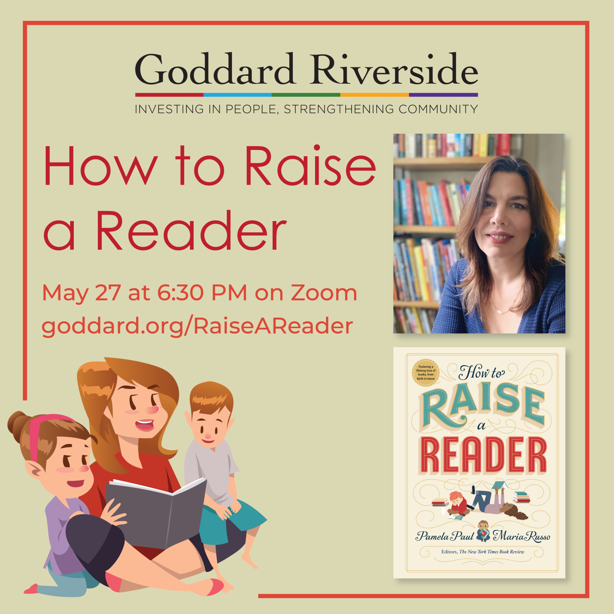 Book Chat: How to Raise a Reader | Goddard Riverside