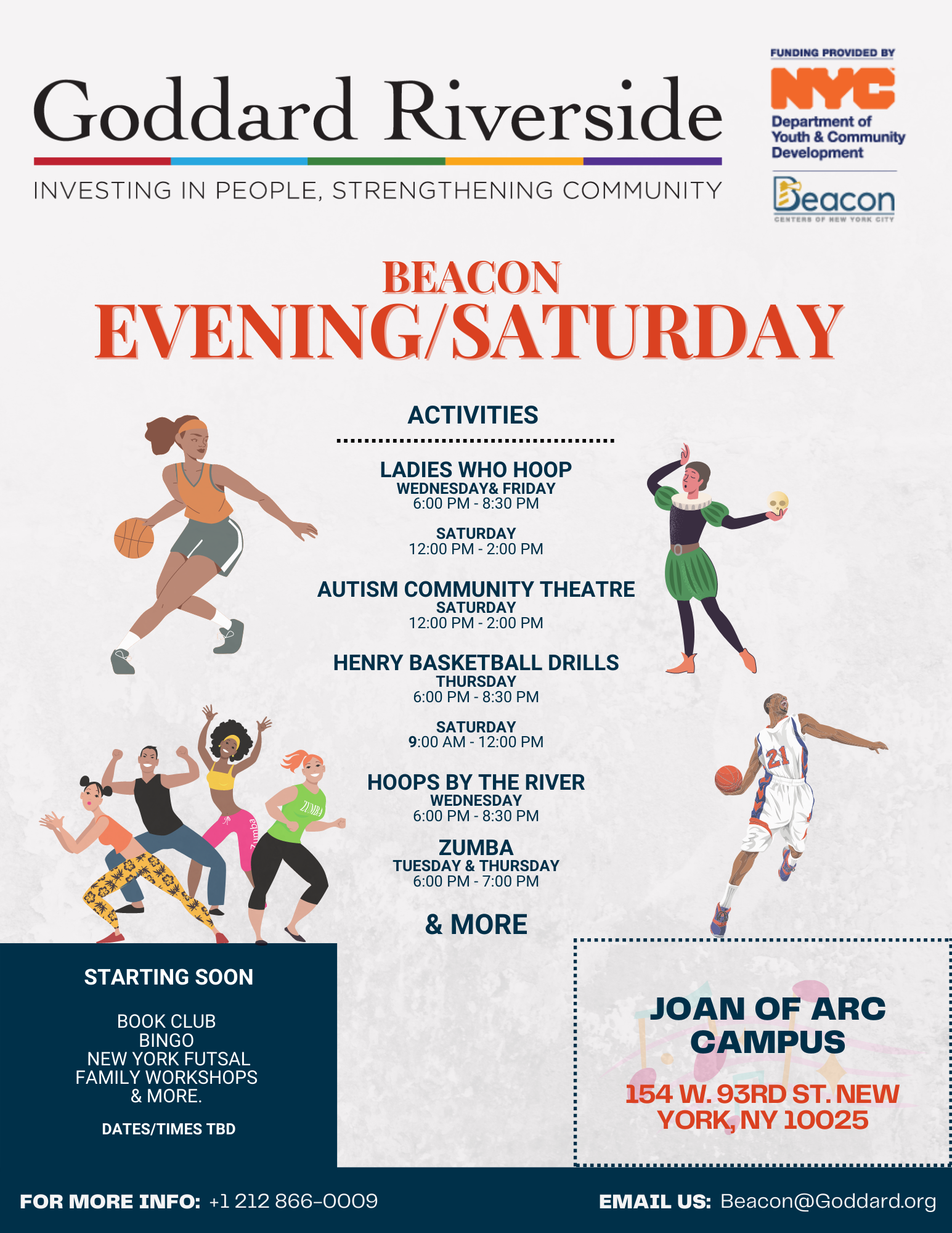 Beacon Schedule | Goddard Riverside