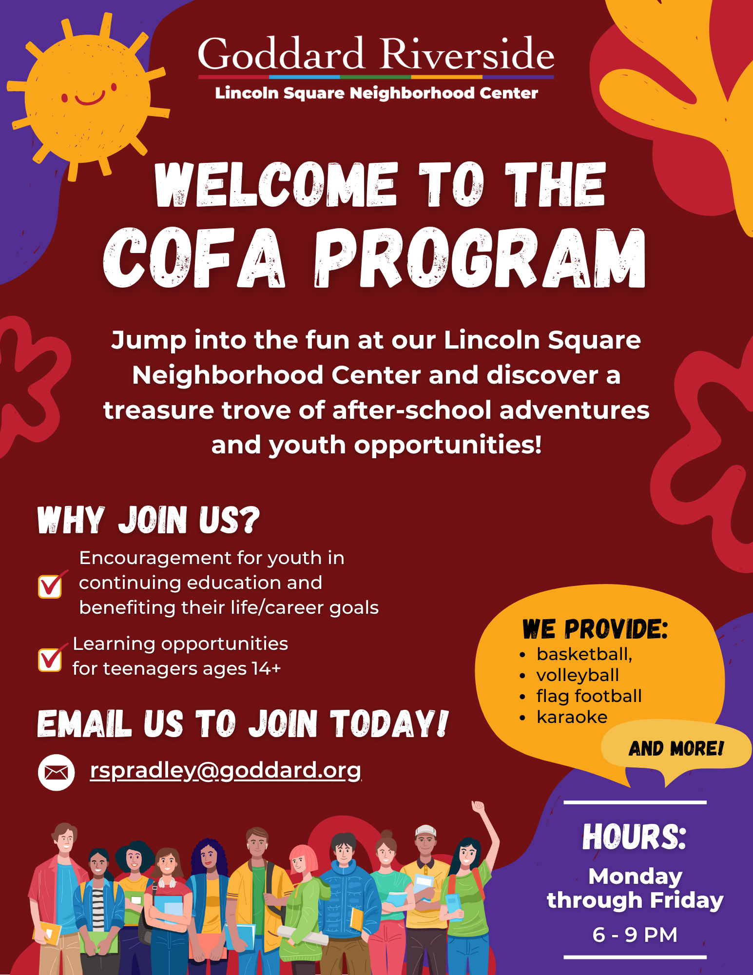 Creating Opportunities for Amsterdam (COFA) | Goddard Riverside